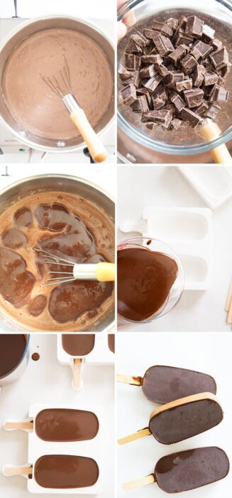 Healthy Fudgesicles Recipe | 4 Ingredients