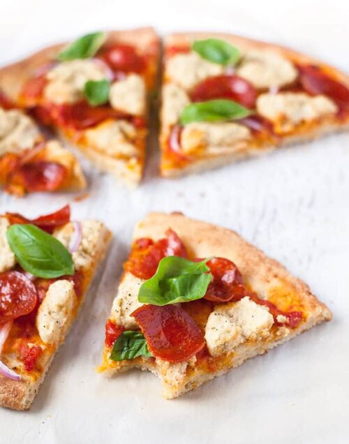 Paleo Pizza. Gluten free, grain free, dairy free, full of flavor!