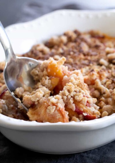 Master Gluten Free Crumble Recipe | for berries or stone fruits