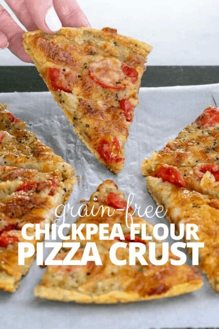 Chickpea Crust Pizza | Grain Free