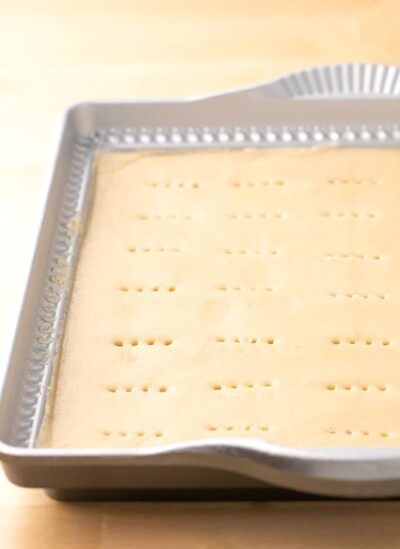 Classic Gluten Free British Shortbread | Baked in a Pan