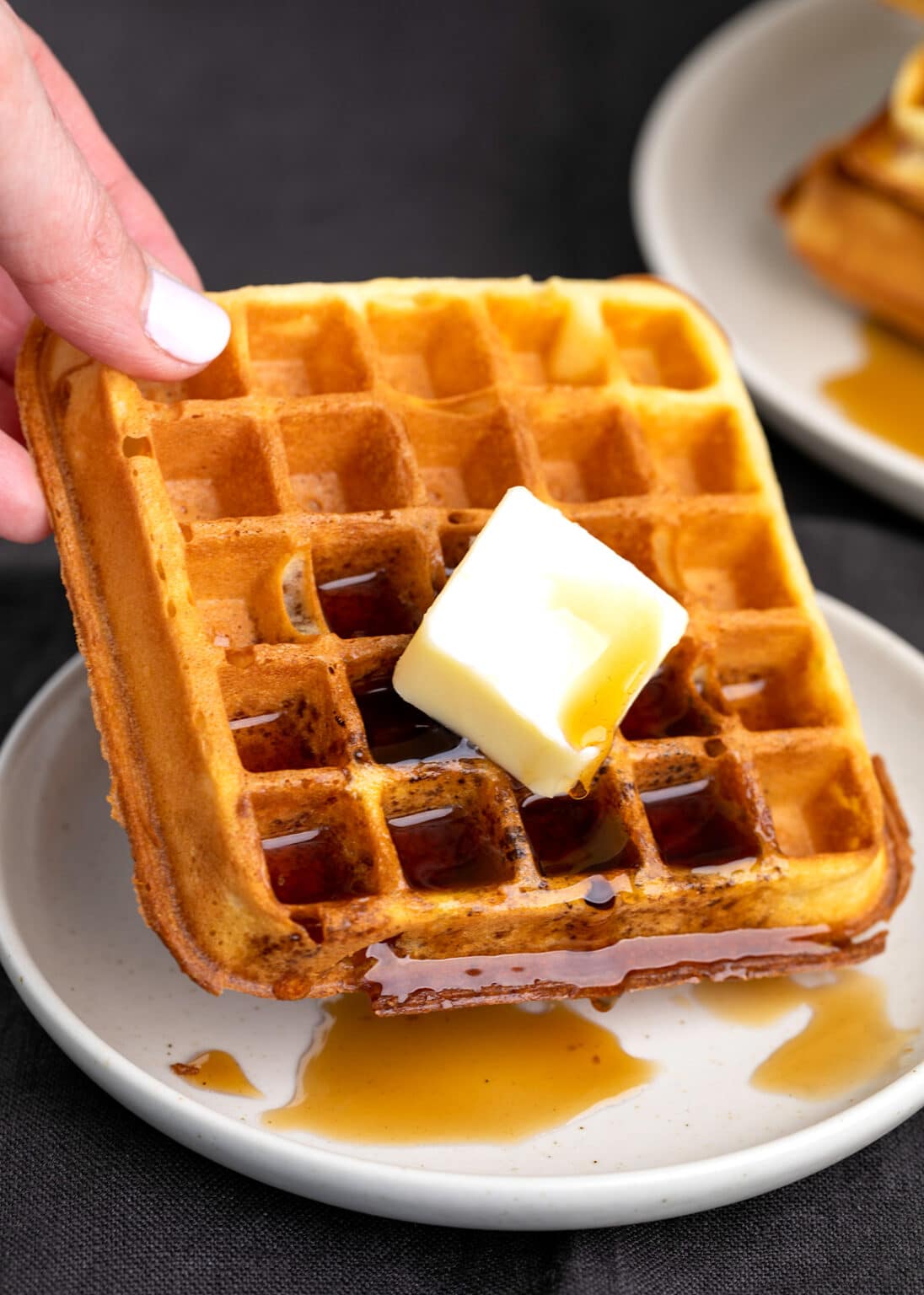 Gluten Free Waffle Recipe | Super Fluffy!