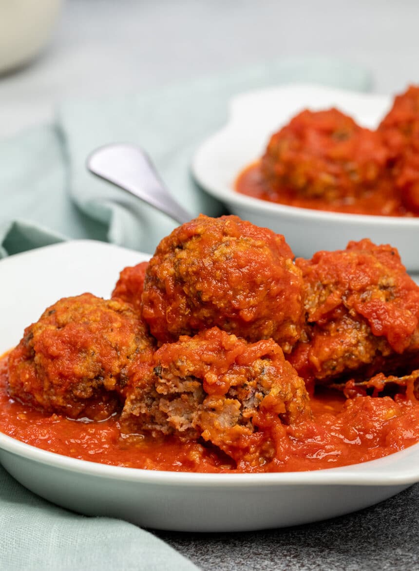 Easy Gluten Free Meatballs