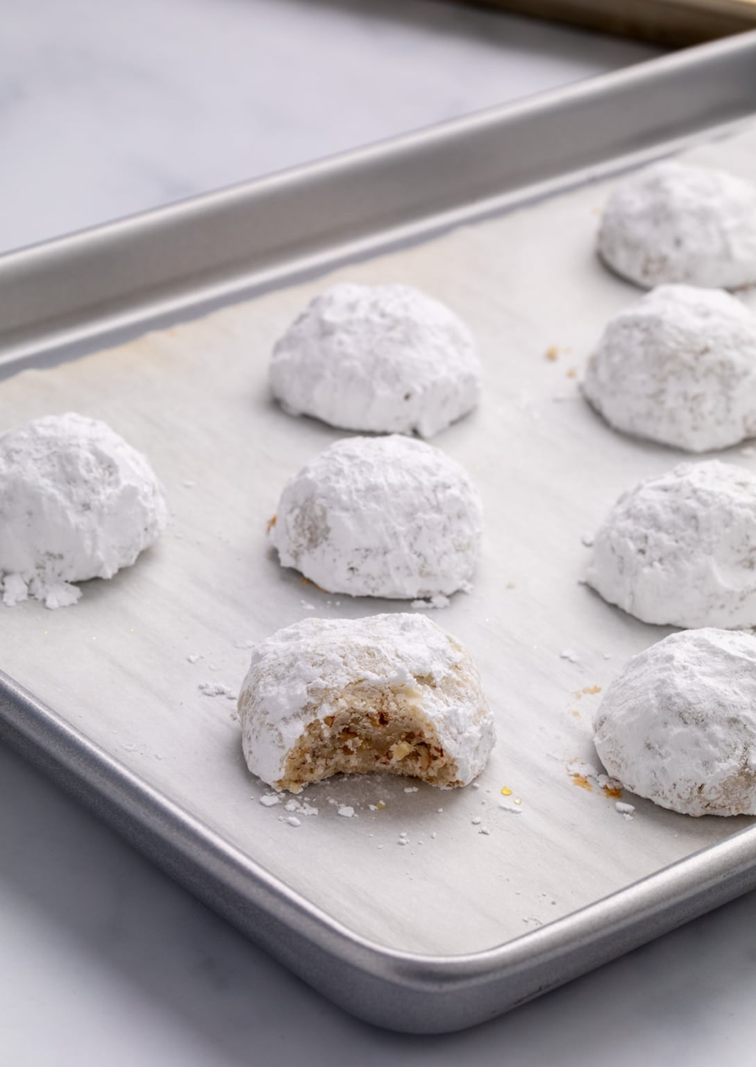 Gluten Free Mexican Wedding Cookies aka Snowball Cookies